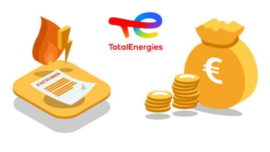 TotalEnergies : tarifs elec/gaz 2024, avis, contact - 100€ offerts